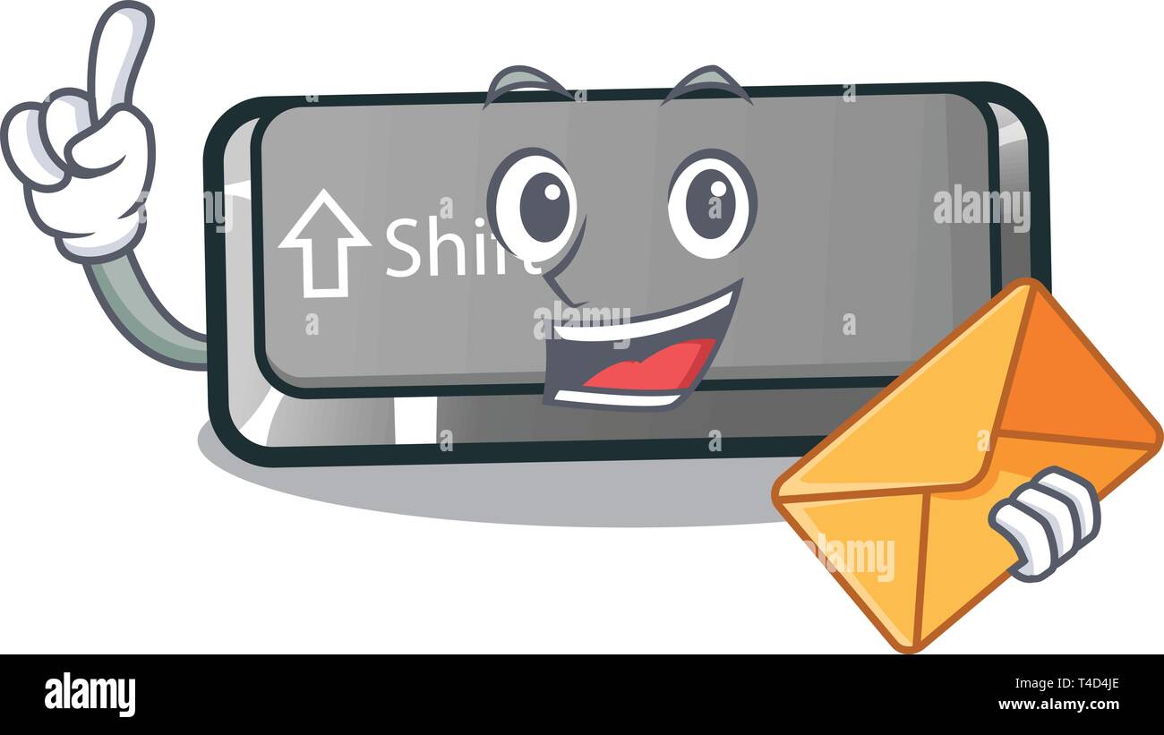 Keyboard shift Stock Vector Images - Alamy