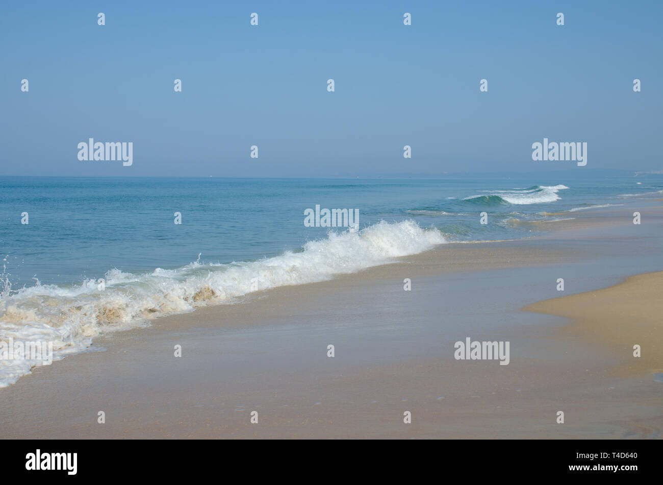 Beautiful landscape the Arabian Sea in Goa India Stock Photo - Alamy
