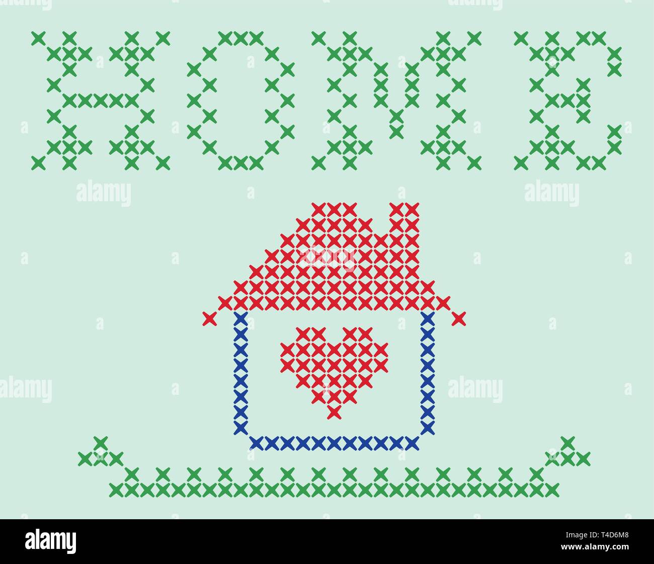 Crafts house Stock Vector Images - Alamy