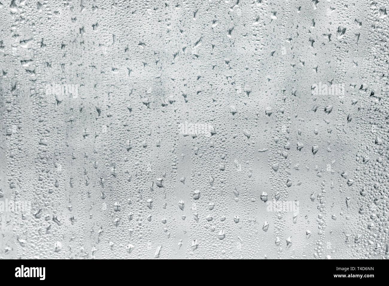 Misted window glass in drops of water as a background Stock Photo - Alamy