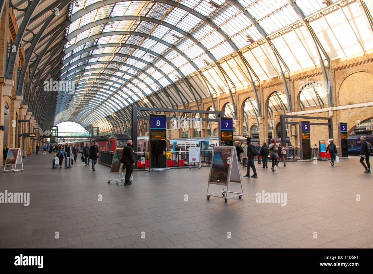Kings Cross Station London Engl