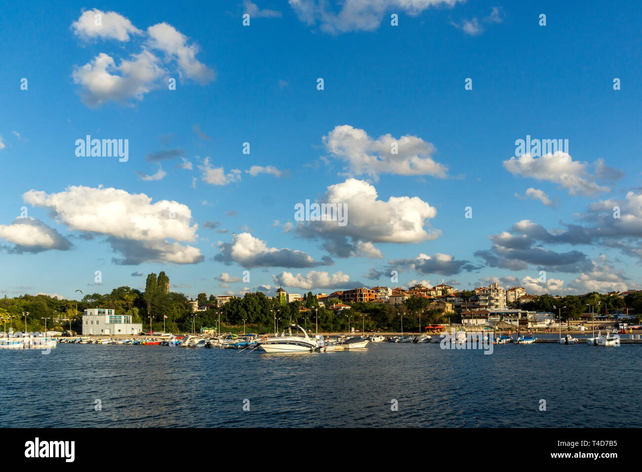 CHERNOMORETS, BULGARIA - AUGUST 11, 2018: Amazing Sunset Seascape of ...