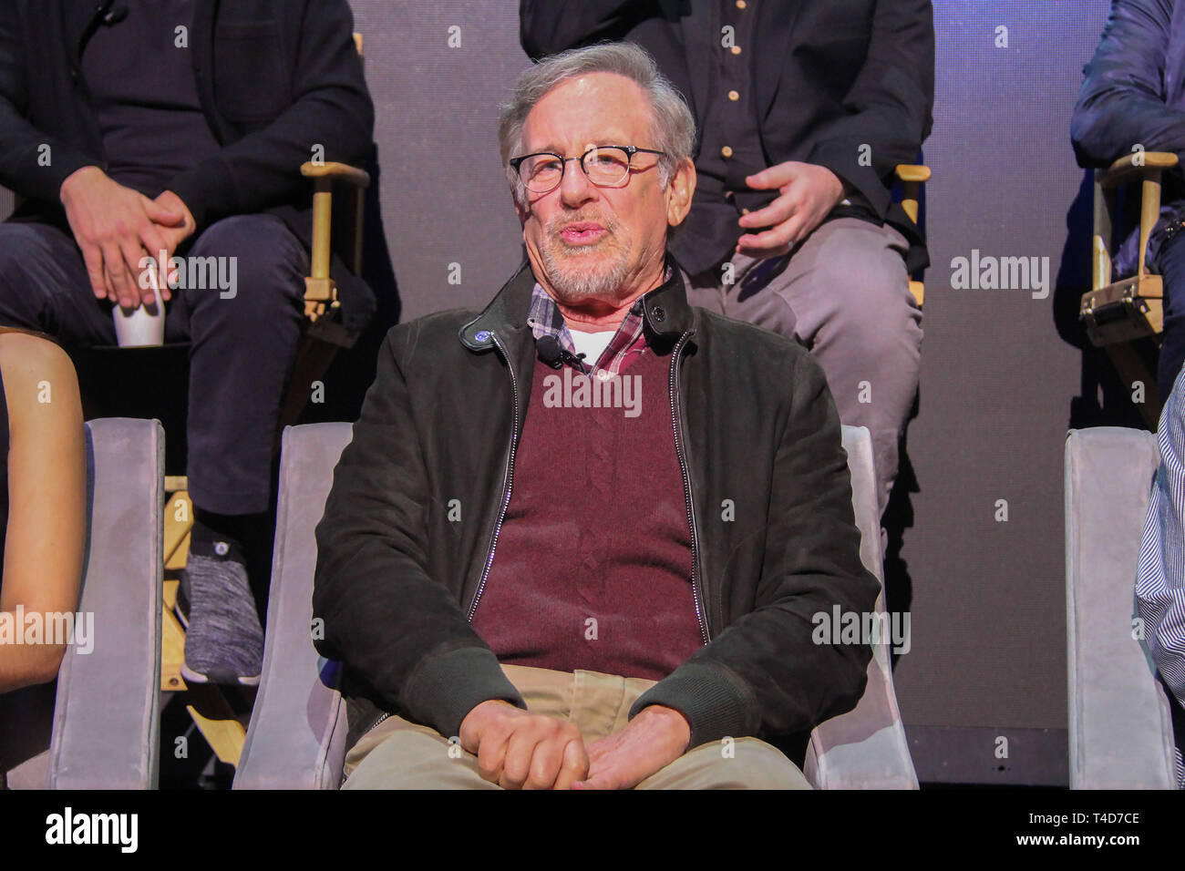 Los Angeles, CA, USA. Steven Spielberg at "Ready Player One" Los ...