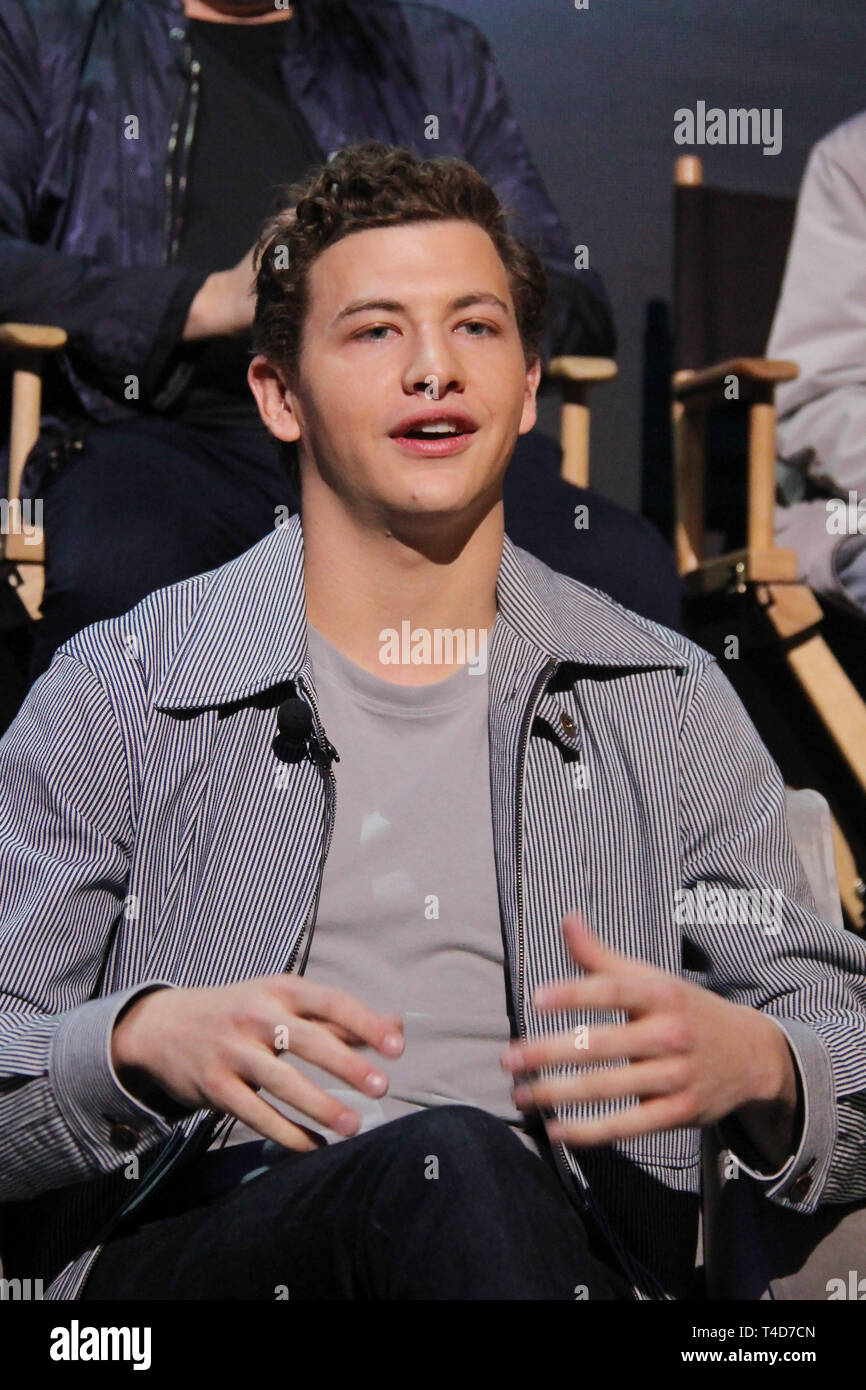 Los Angeles, CA, USA. Tye Sheridan at "Ready Player One" Los Angeles ...