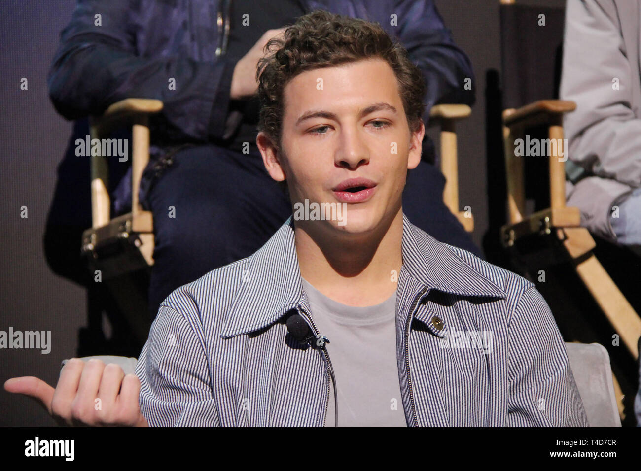Los Angeles, CA, USA. Tye Sheridan at "Ready Player One" Los Angeles ...