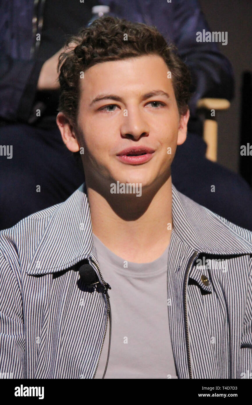 Los Angeles, CA, USA. Tye Sheridan at "Ready Player One" Los Angeles ...