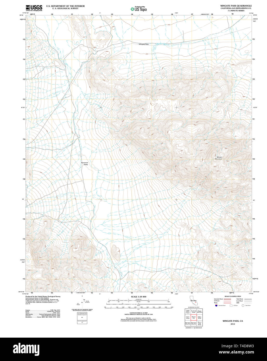 Wingate map hi-res stock photography and images - Alamy