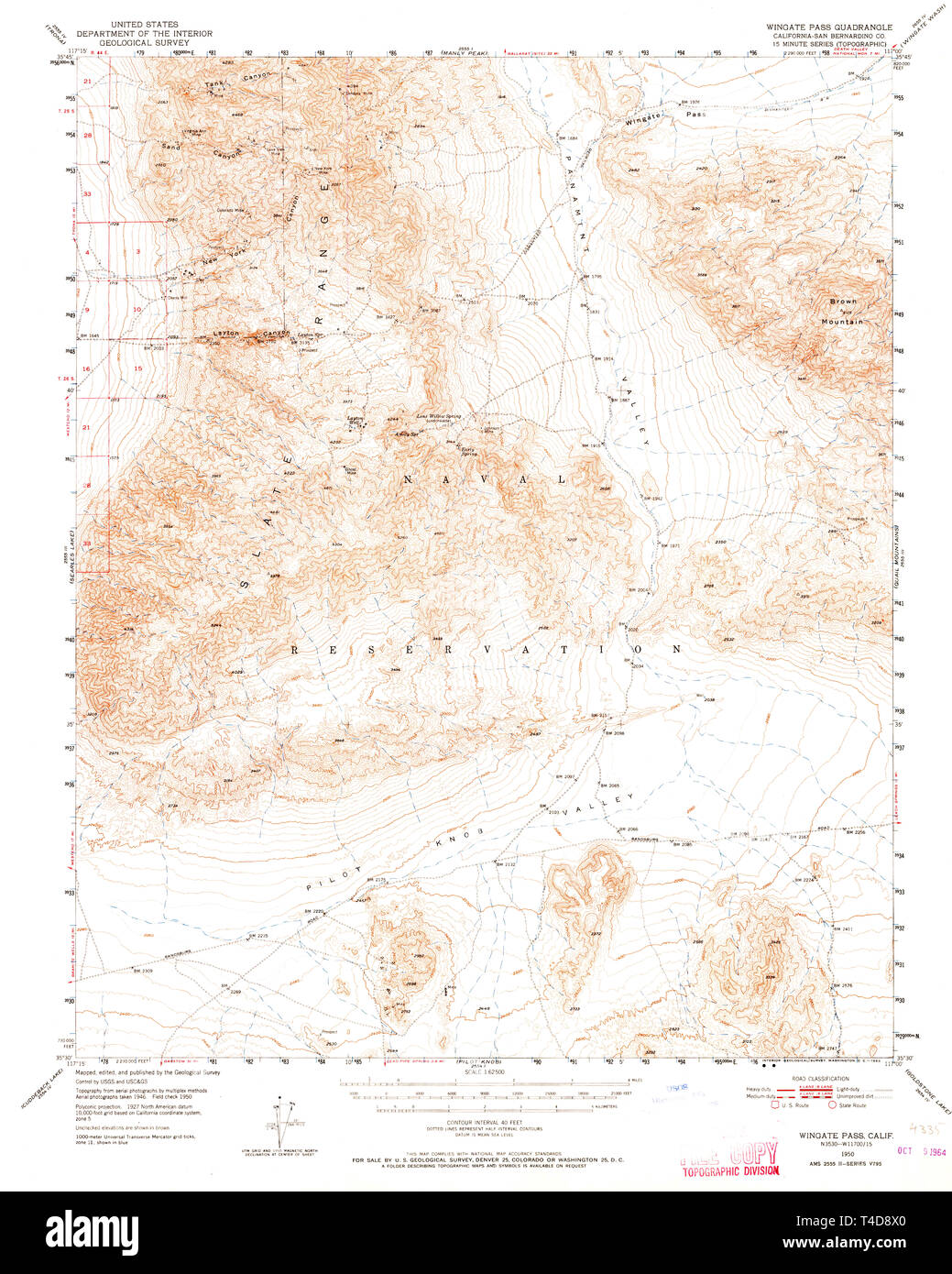 Wingate map hi-res stock photography and images - Alamy