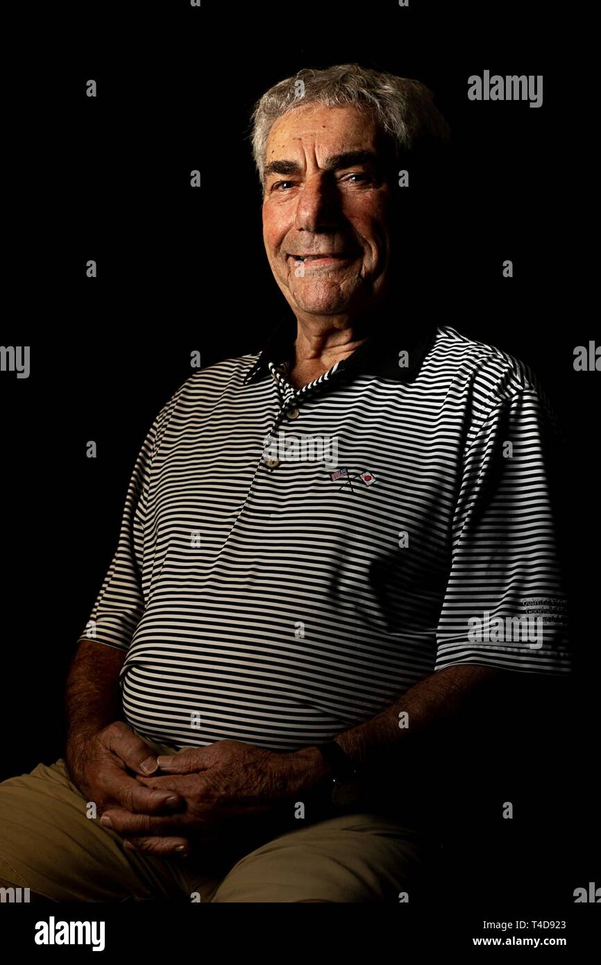 Joseph Germano, a U.S. Marine Corps veteran who served in the Battles ...