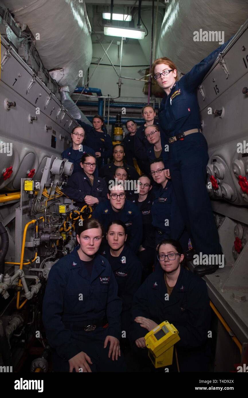 U.S. Navy Lt. Cmdr. Jessica Anderson, from Straatsburg, New York, the ...