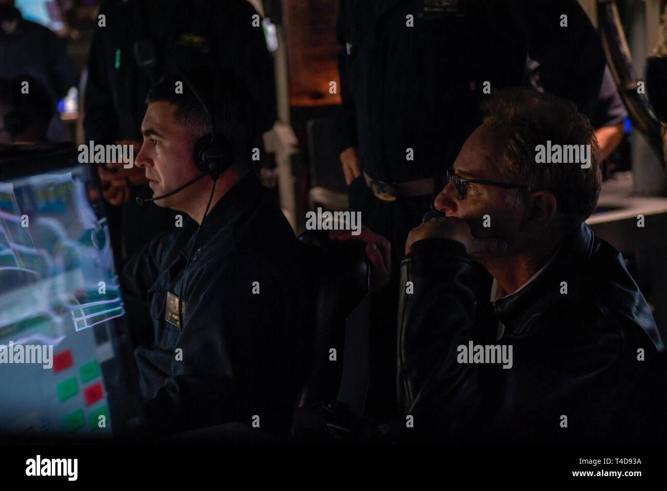 ARABIAN GULF (March 18, 2019) Under Secretary of the Navy Thomas B ...