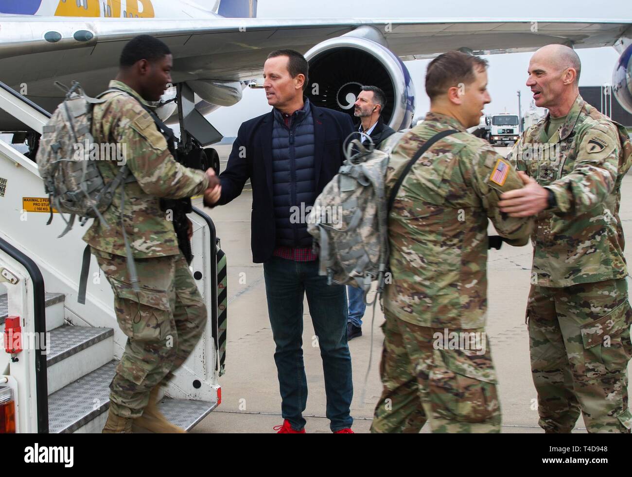 Richard Grenell, U.S. Ambassador to Germany, and U.S. Army Maj. Gen ...