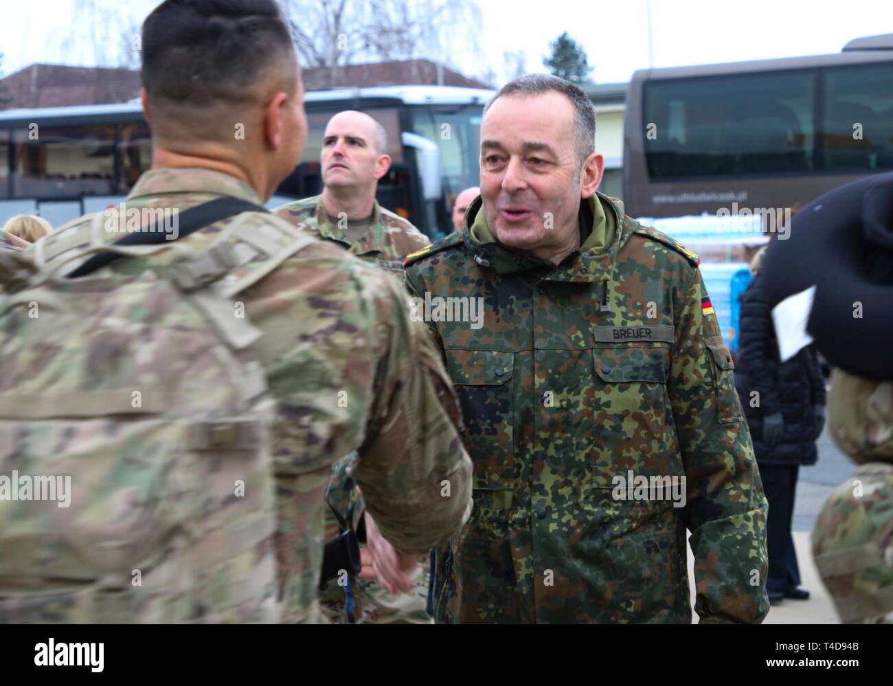 Richard Grenell, U. S. Ambassador to Germany, U.S. Army Maj. Gen. John ...