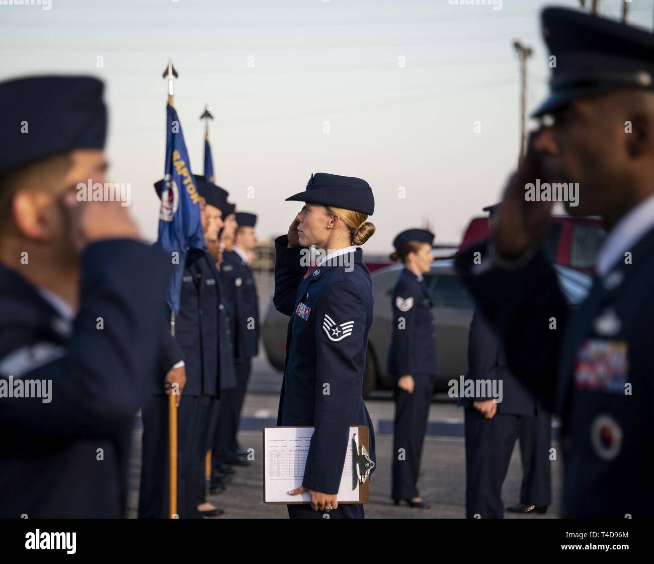 Class 19 Charlie instructors begin their review of their flights during ...