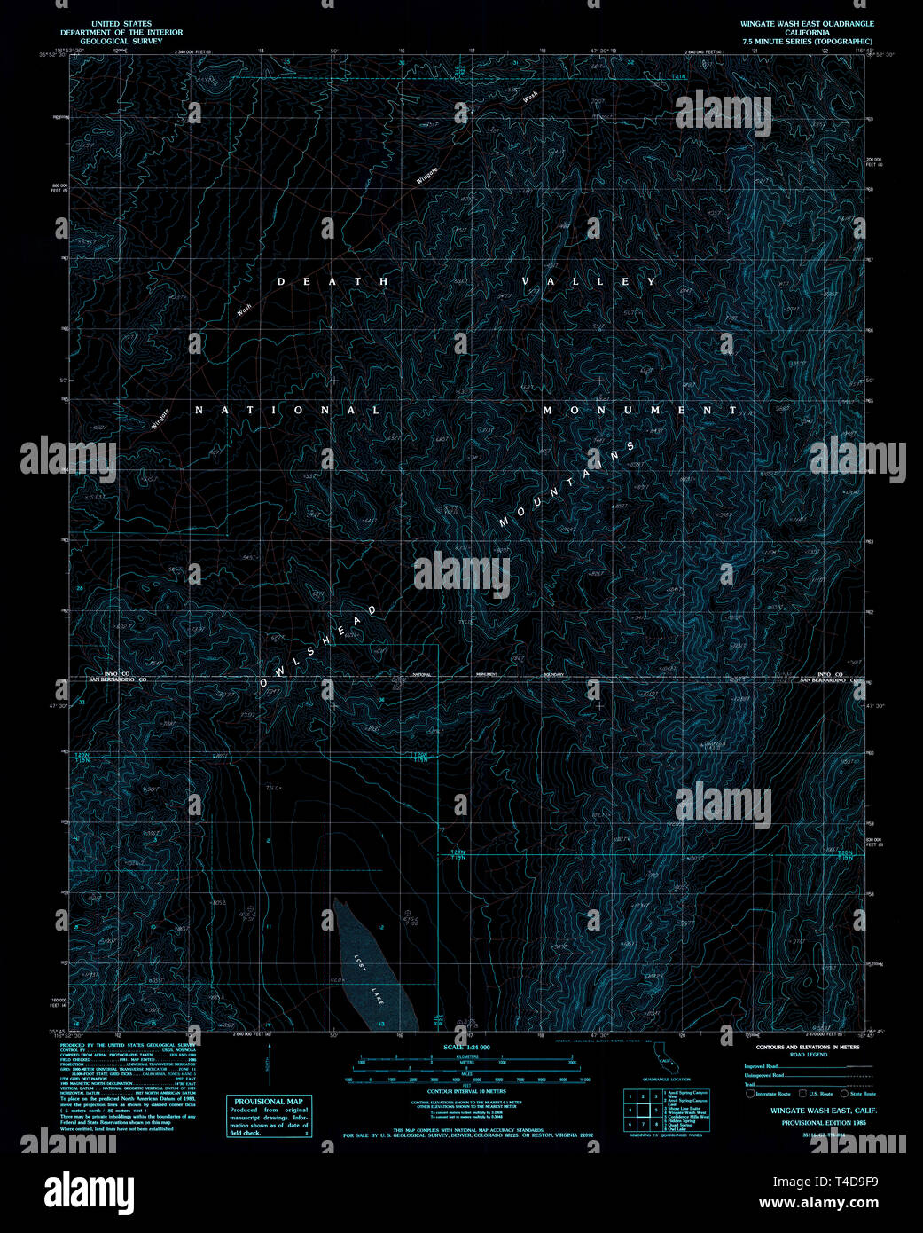 Wingate map hi-res stock photography and images - Alamy