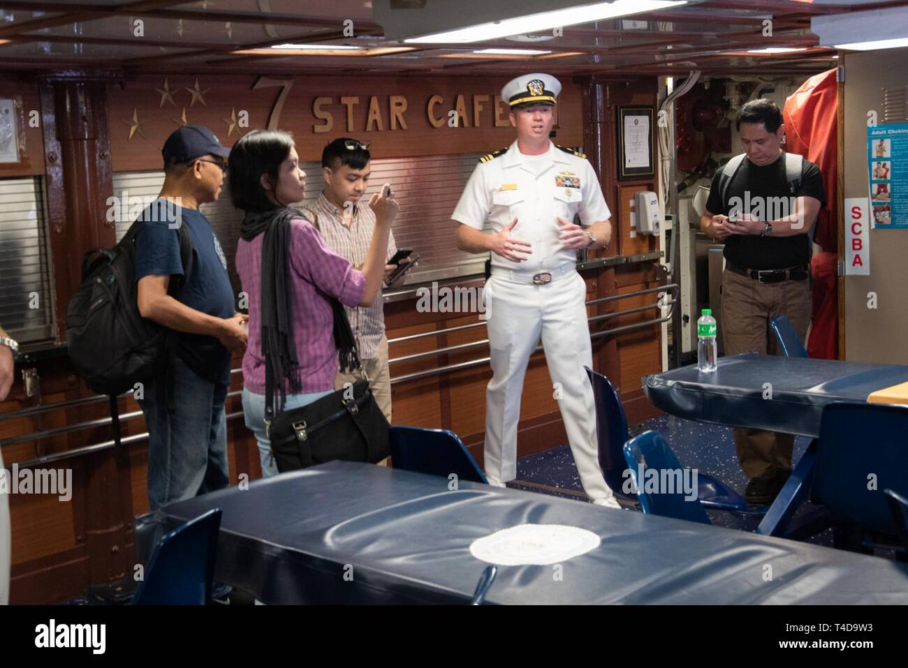 MANILA, Philippines (March 20, 2019) Lt. Cmdr. Joshua Cowart, executive ...