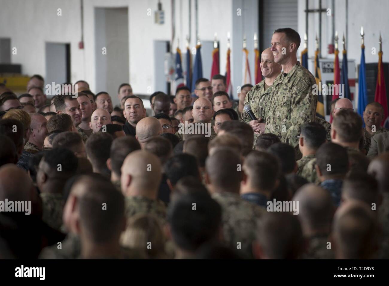 Calif master chief petty officer of the navy mcpon hi-res stock ...