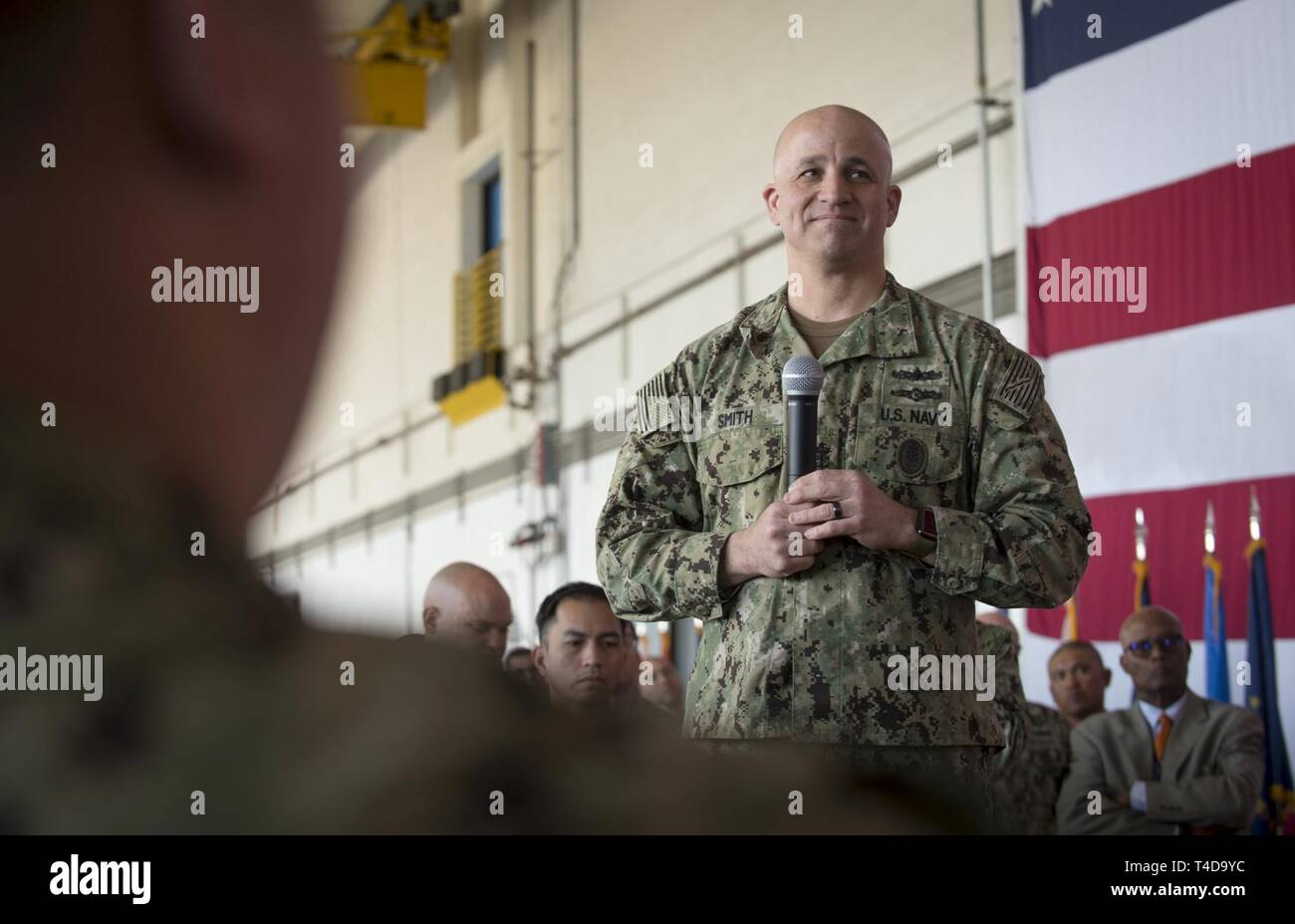 Calif master chief petty officer of the navy mcpon hi-res stock ...