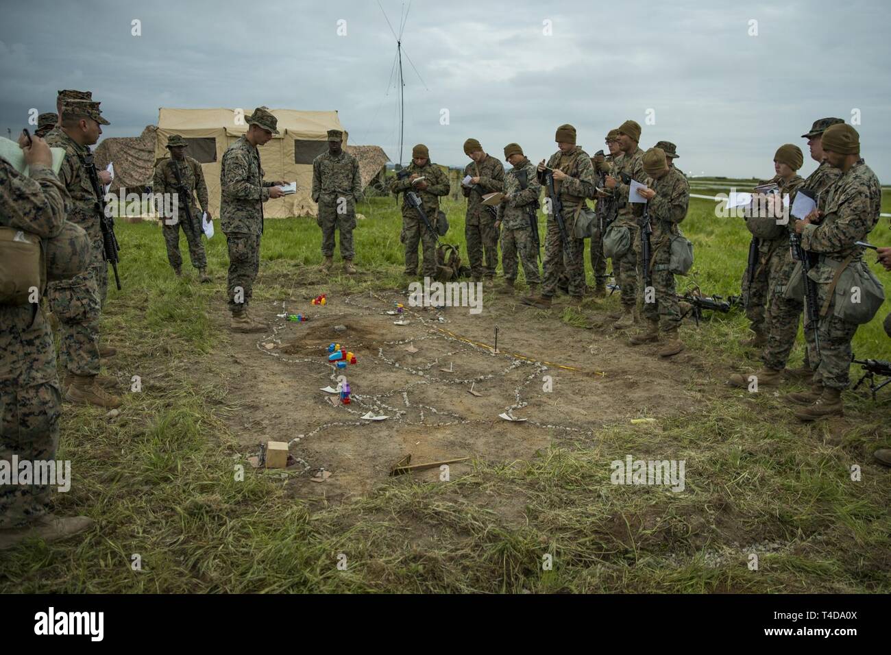 U.S. Marine Corps 2nd Lieutenant Jeffery R. Nagle, motor transport ...