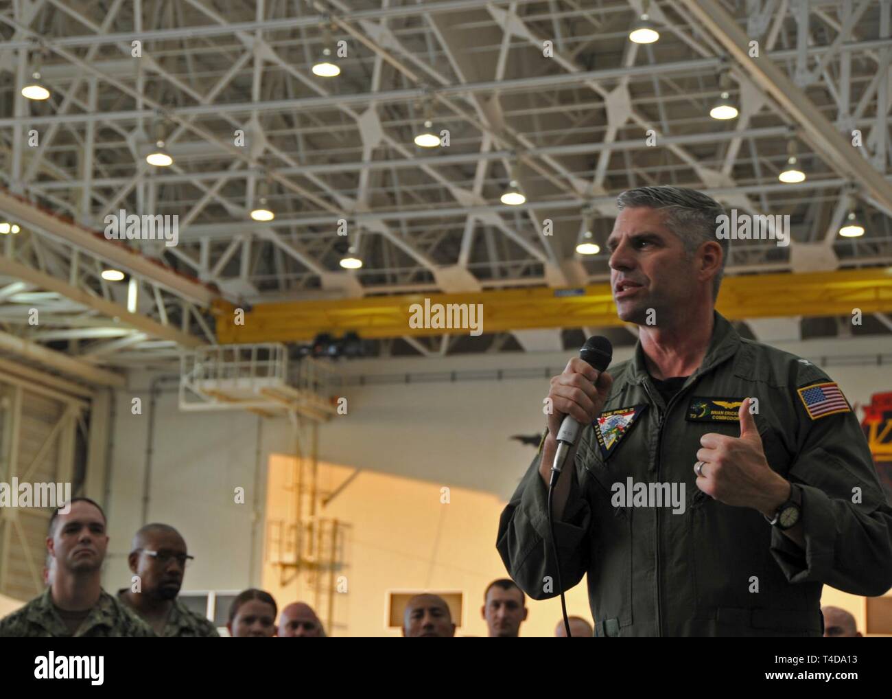 Japan (Feb. 21, 2019) — Capt. Brian Erickson, Commander, Task Force ...