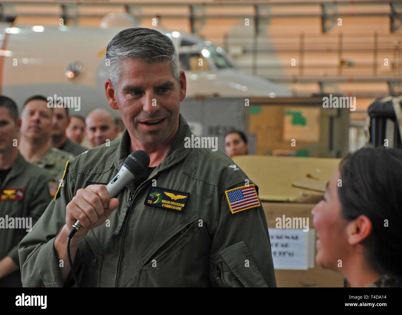 Japan (Feb. 21, 2019) — Capt. Brian Erickson, Commander, Task Force ...