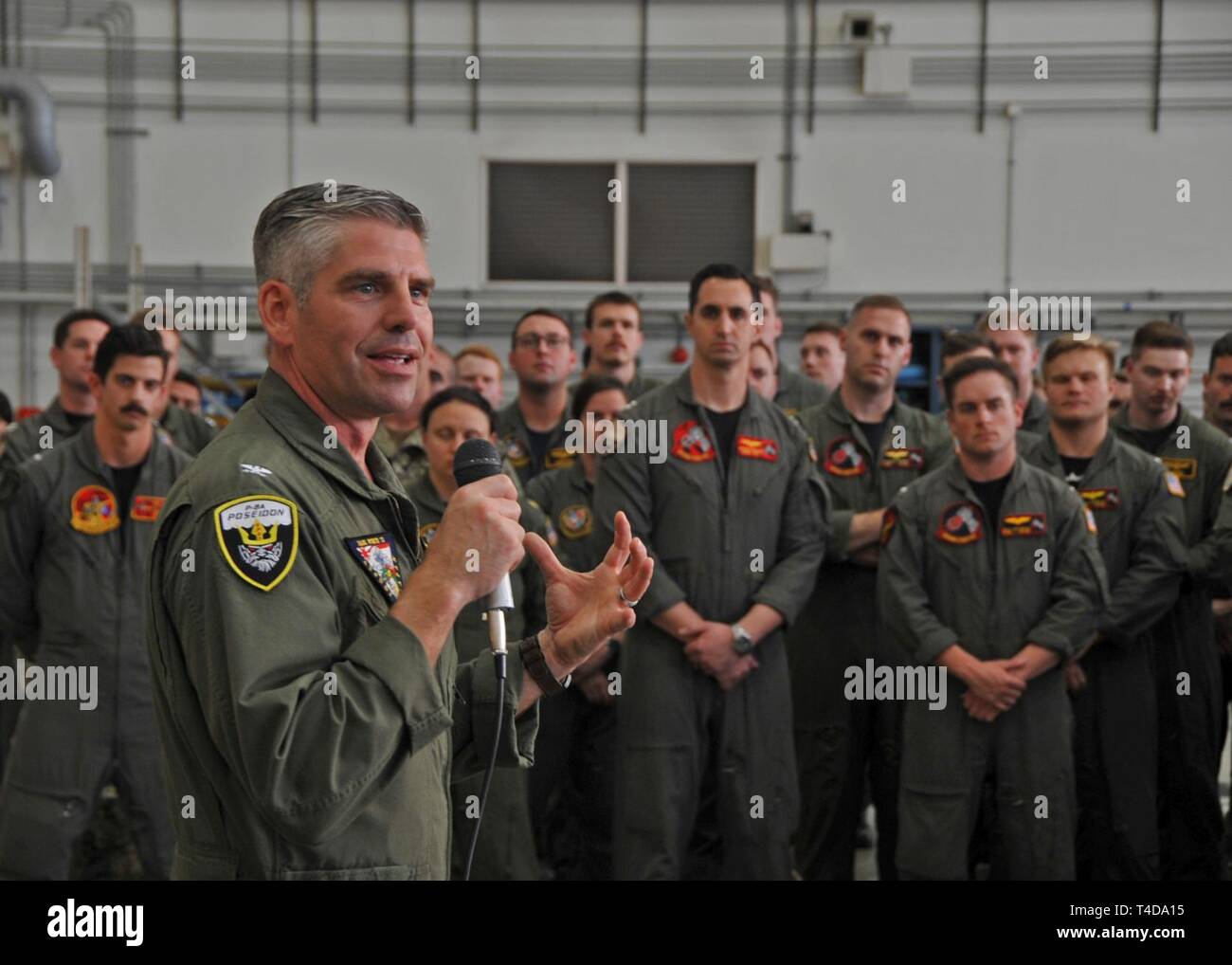 Japan (Feb. 21, 2019) — Capt. Brian Erickson, Commander, Task Force ...