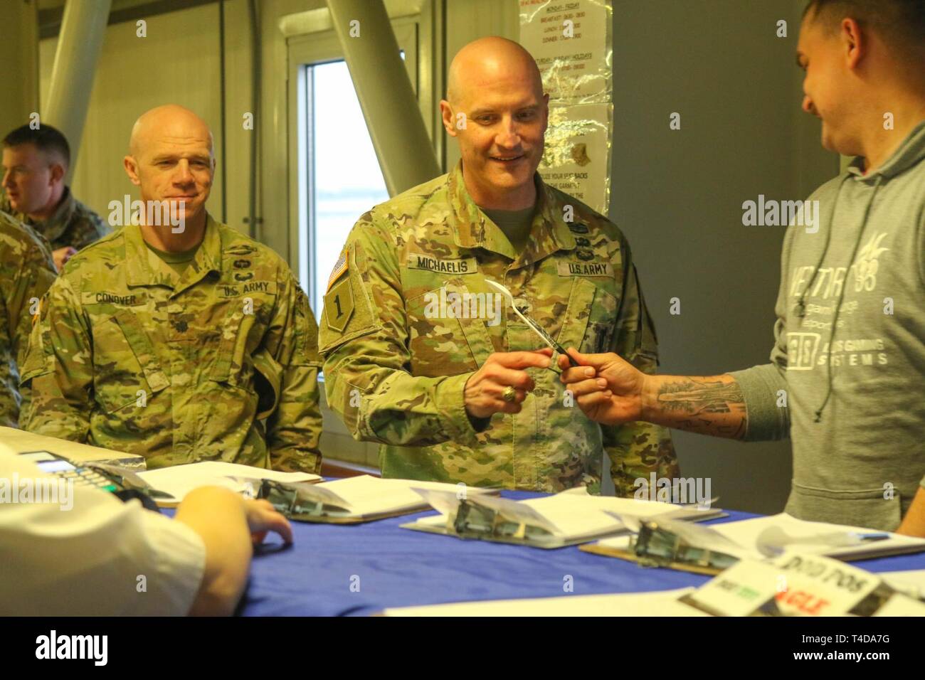 Col. Patrick R. Michaelis, Deputy Commanding Officer of Mission Command ...