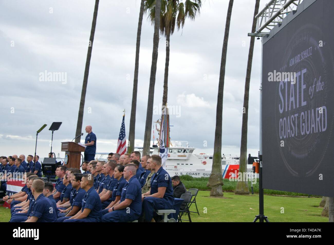 Master Chief Petty Officer of the Coast Guard Jason Vanderhaden ...