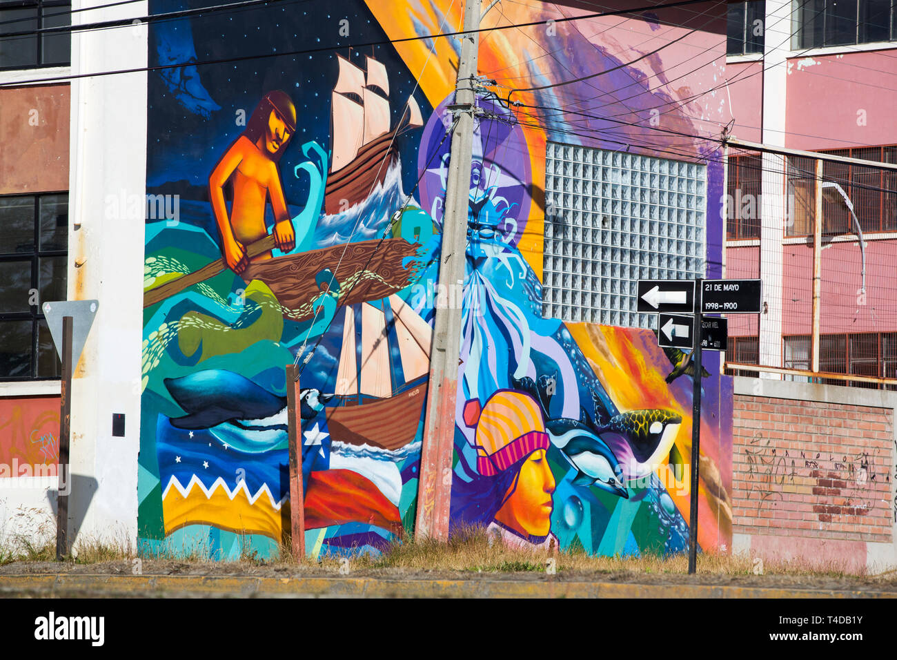 Mural chile hi-res stock photography and images - Alamy