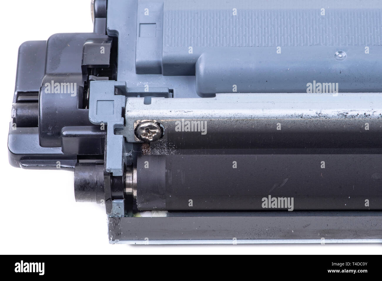 Toner for a laser printer in detail with printer roller Stock Photo - Alamy