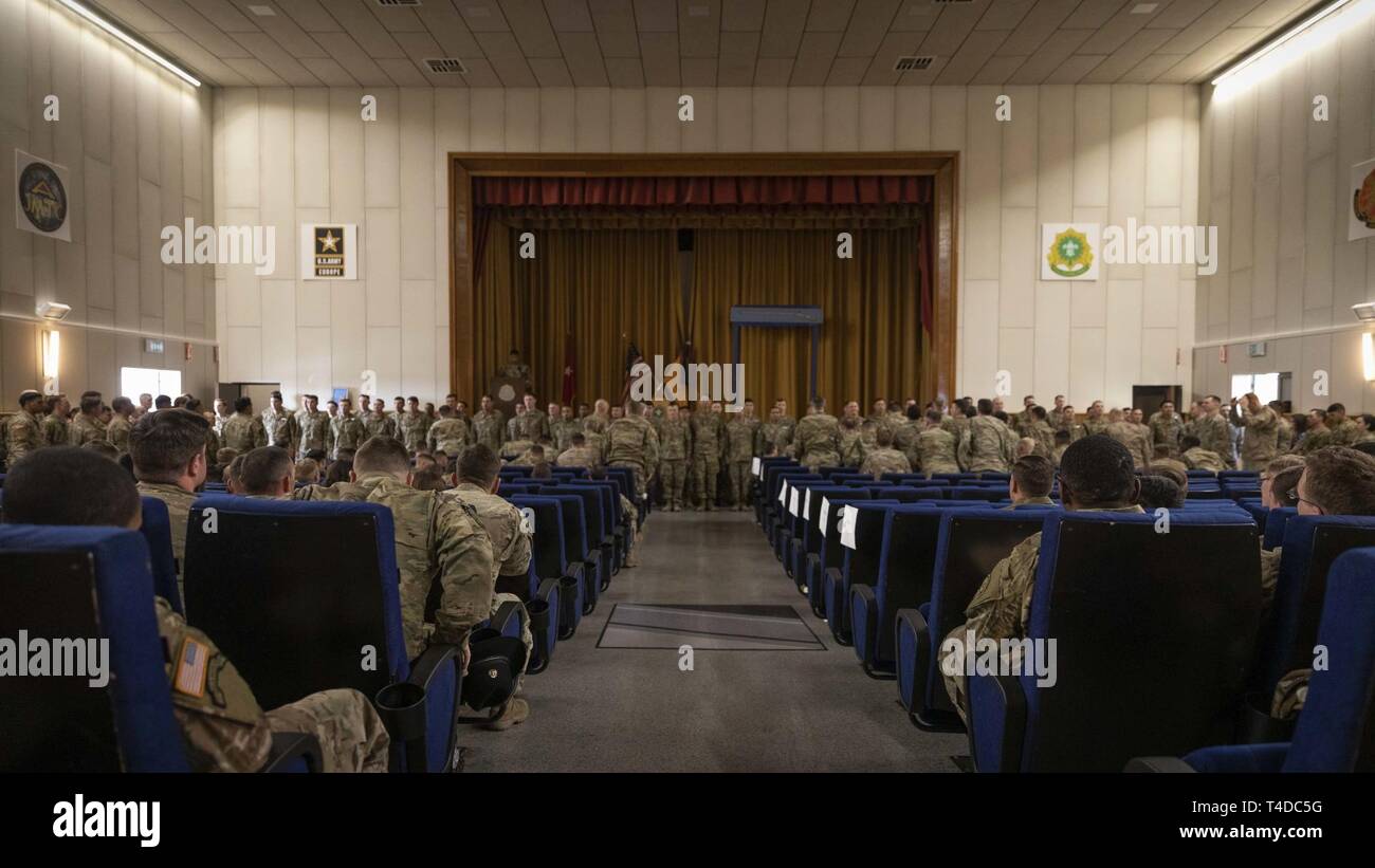 Combat infantry badge ceremony hi-res stock photography and images - Alamy