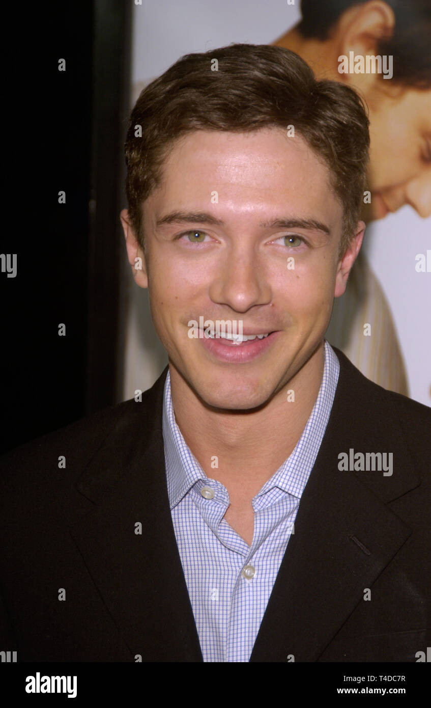 LOS ANGELES, CA. January 09, 2004: Actor TOPHER GRACE at the Los ...