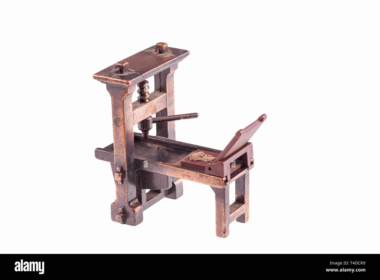Gutenberg printing press hi-res stock photography and images - Alamy