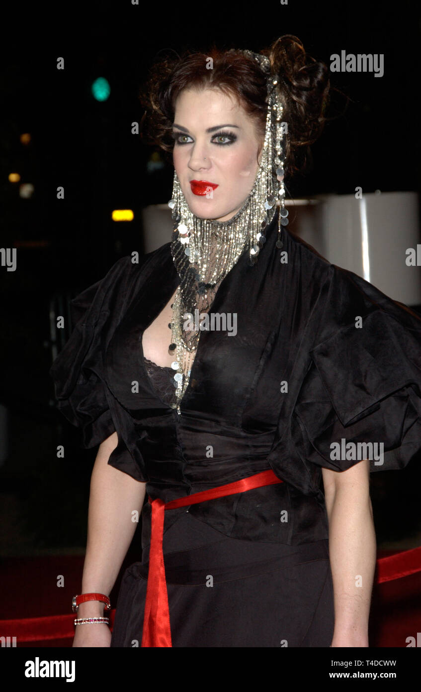 LOS ANGELES, CA. January 11, 2004: JOANIE LAUER (aka CHYNA) at the 30th ...