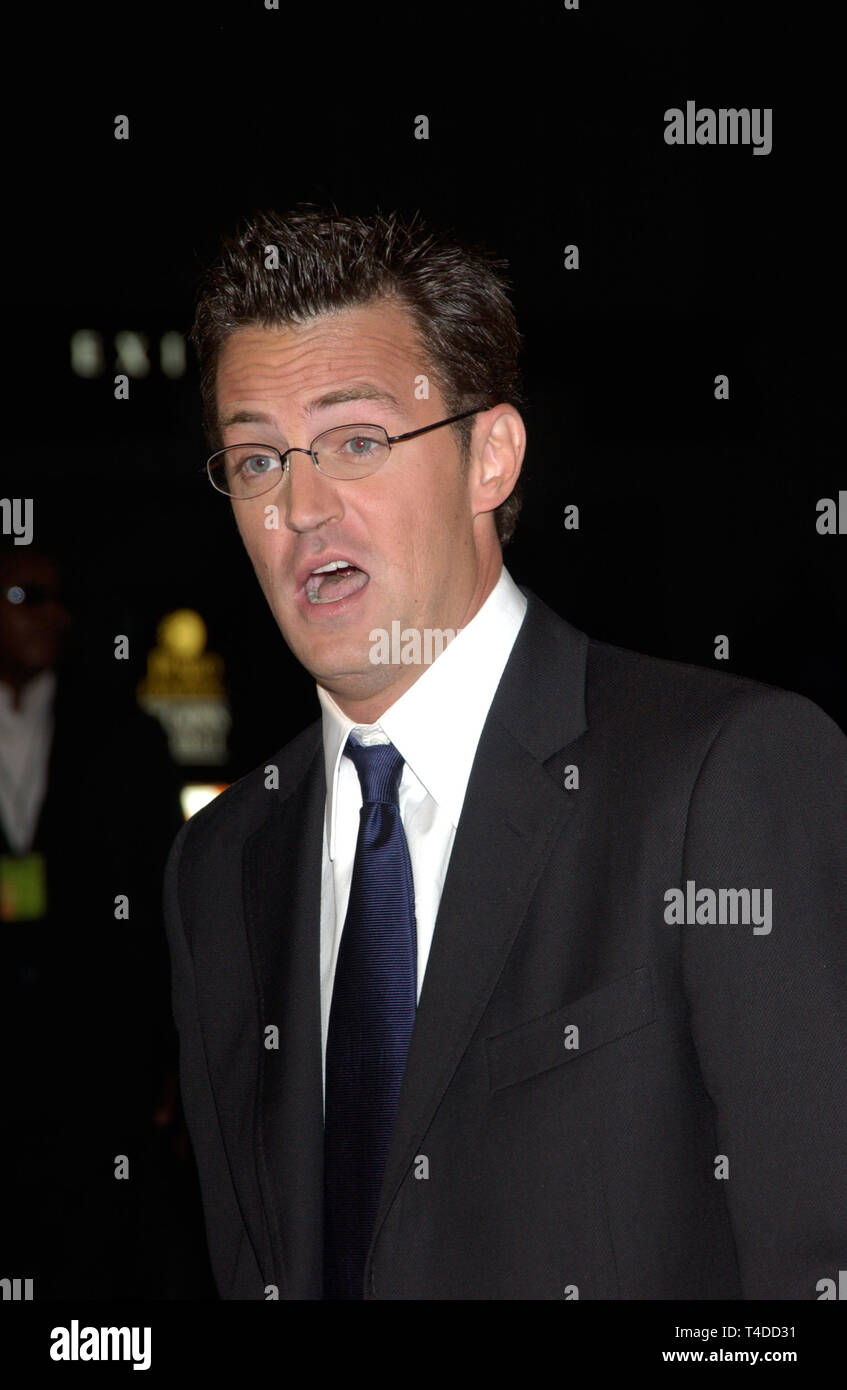 LOS ANGELES, CA. January 11, 2004: MATTHEW PERRY at the 30th Annual ...