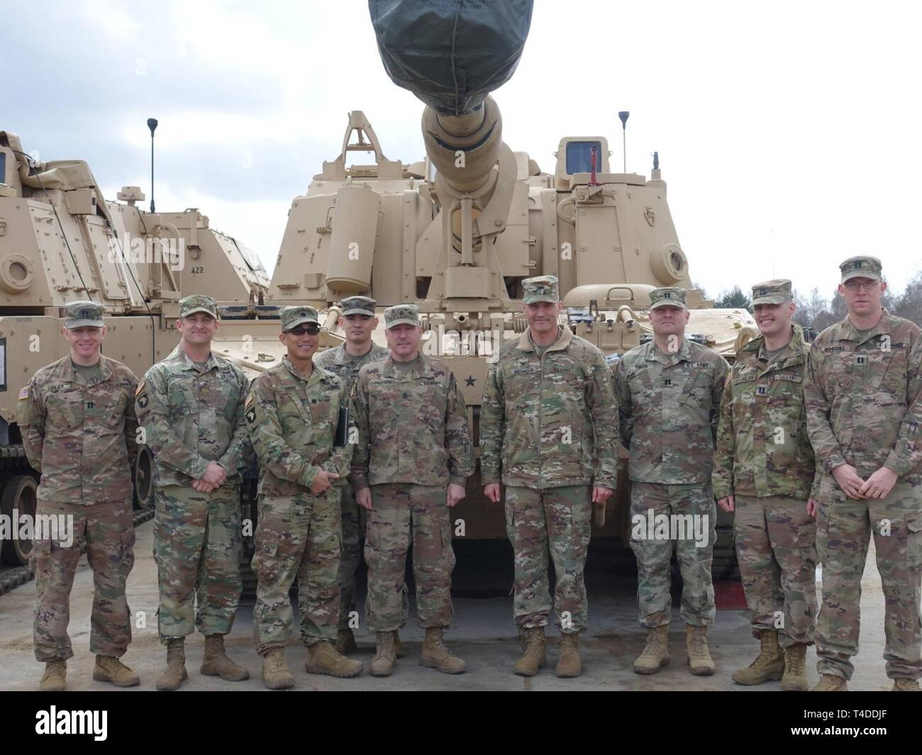 Col. Patrick Michaelis, the commander of the Mission Command Element ...