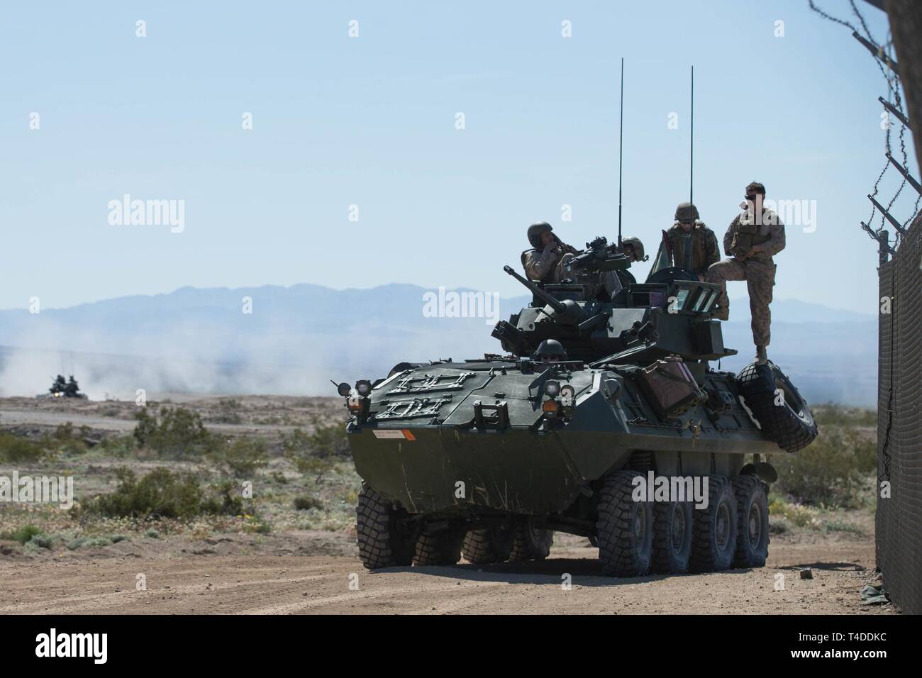 U.S. Marines with 1st, 3rd and 4th Light Armored Reconnaissance (LAR ...