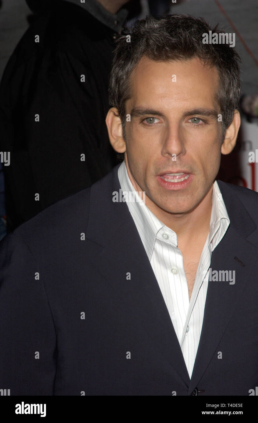 LOS ANGELES, CA. January 12, 2004: Actor BEN STILLER at the world ...