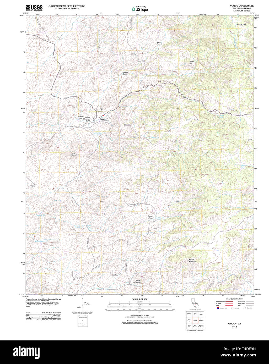 Topographical map california hi-res stock photography and images - Alamy