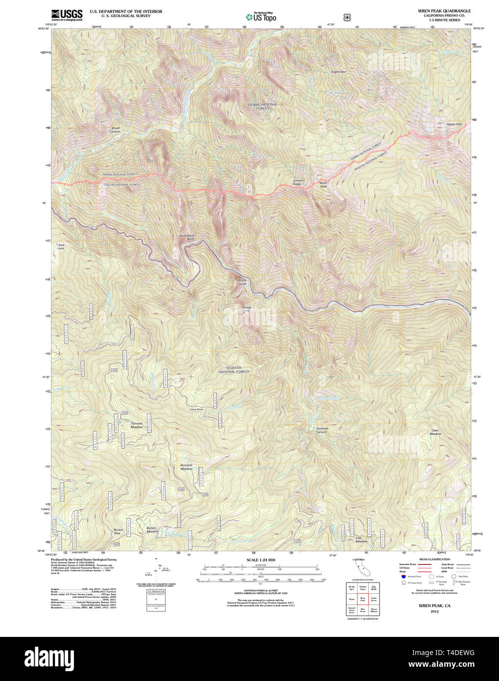 Map of wren hi-res stock photography and images - Alamy