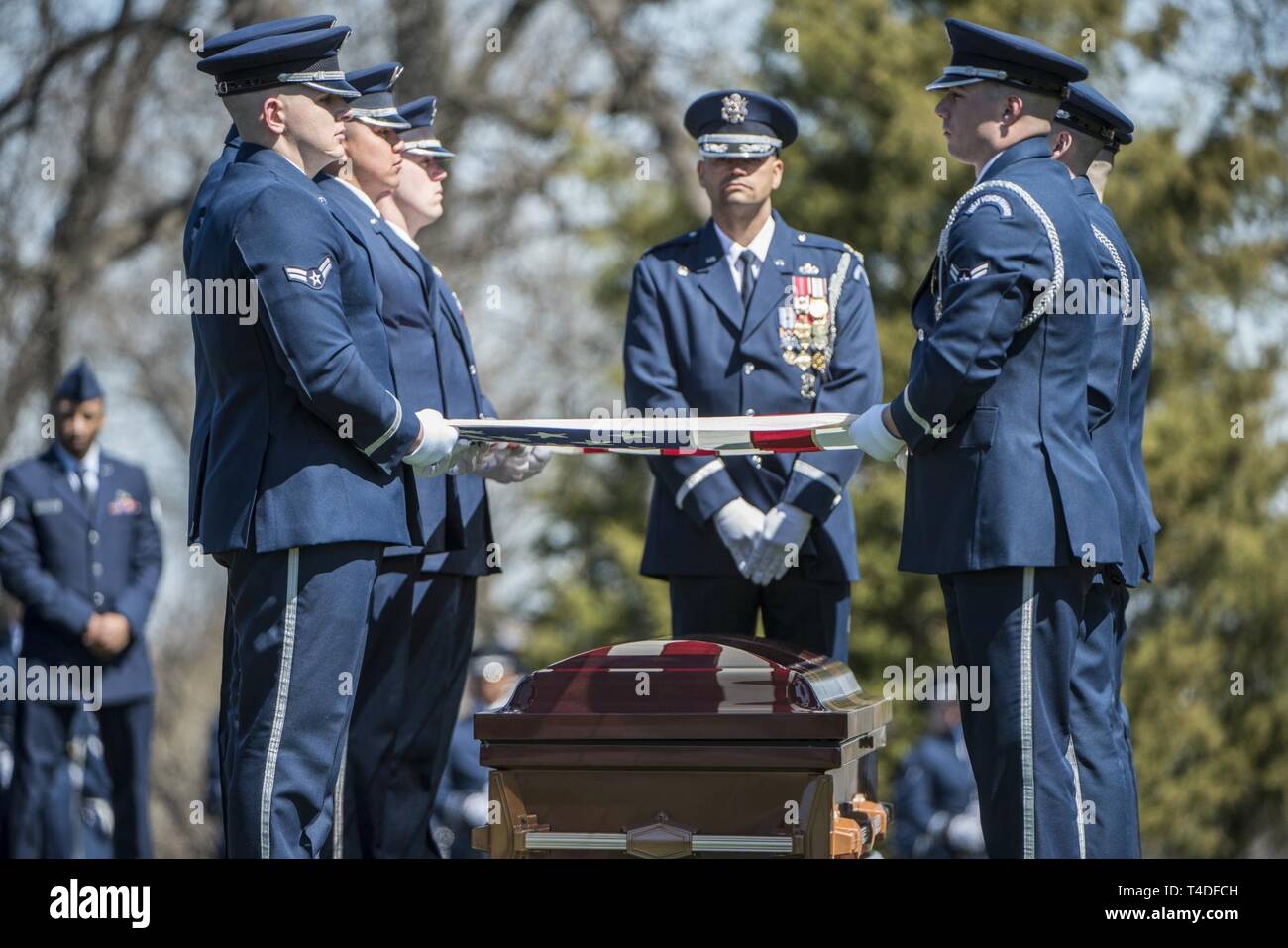 The U.S. Air Force Honor Guard, the U.S. Air Force Ceremonial Brass ...