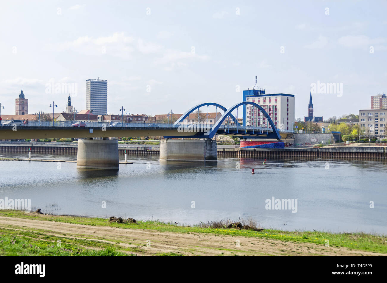 Frankfurt oder slubice bridge frankfurt hi-res stock photography and ...