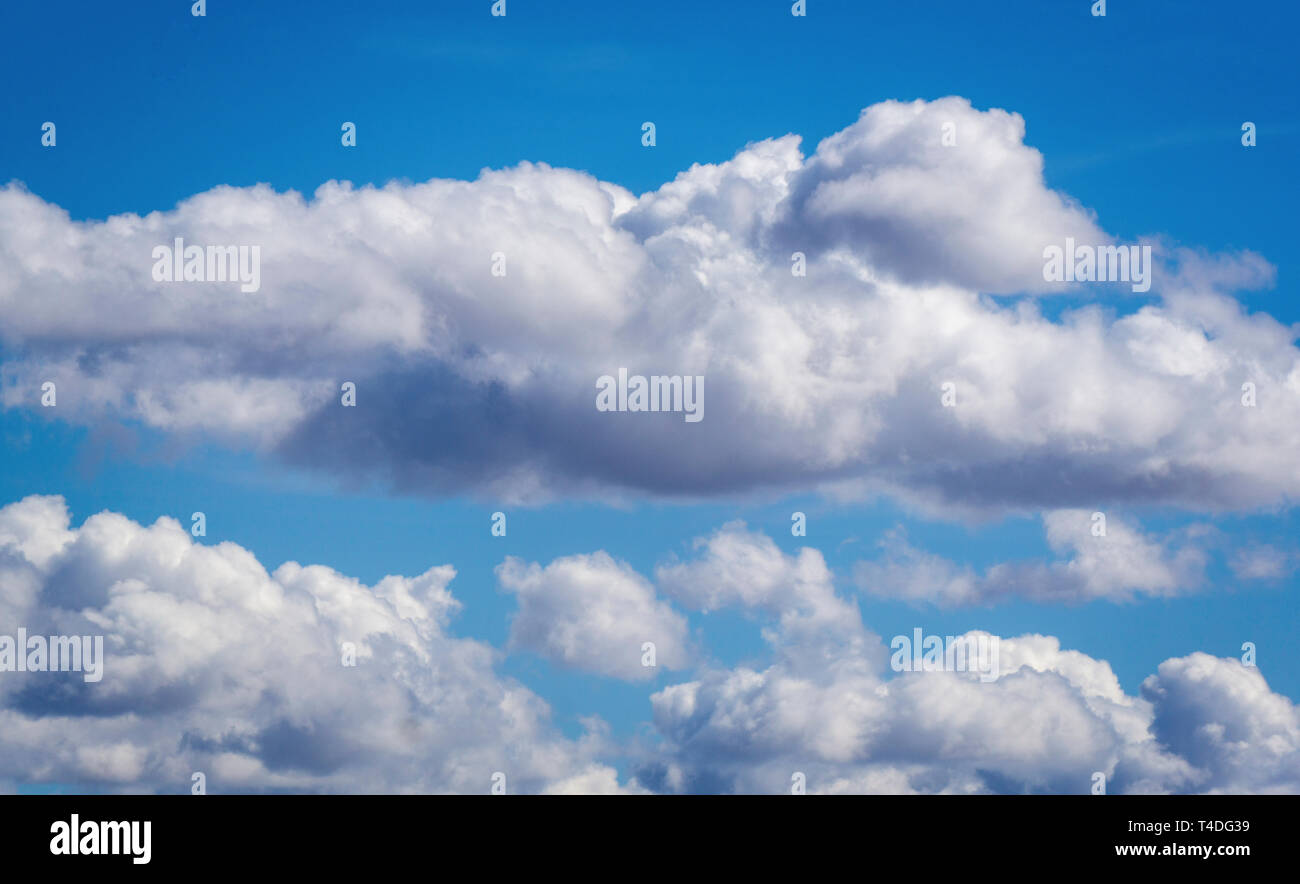 Blue Sky and clouds Calgary Alberta Canada Stock Photo - Alamy