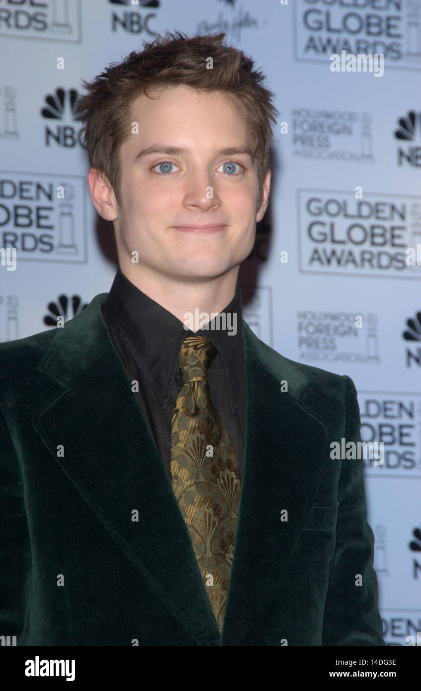 LOS ANGELES, CA. January 25, 2004: ELIJAH WOODS at the 61st Annual ...