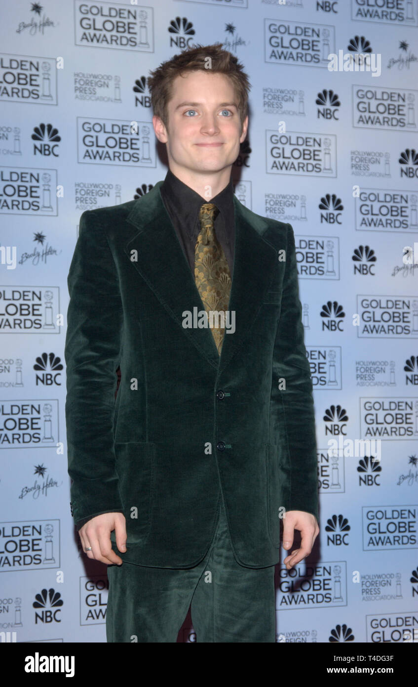 LOS ANGELES, CA. January 25, 2004: ELIJAH WOODS at the 61st Annual ...