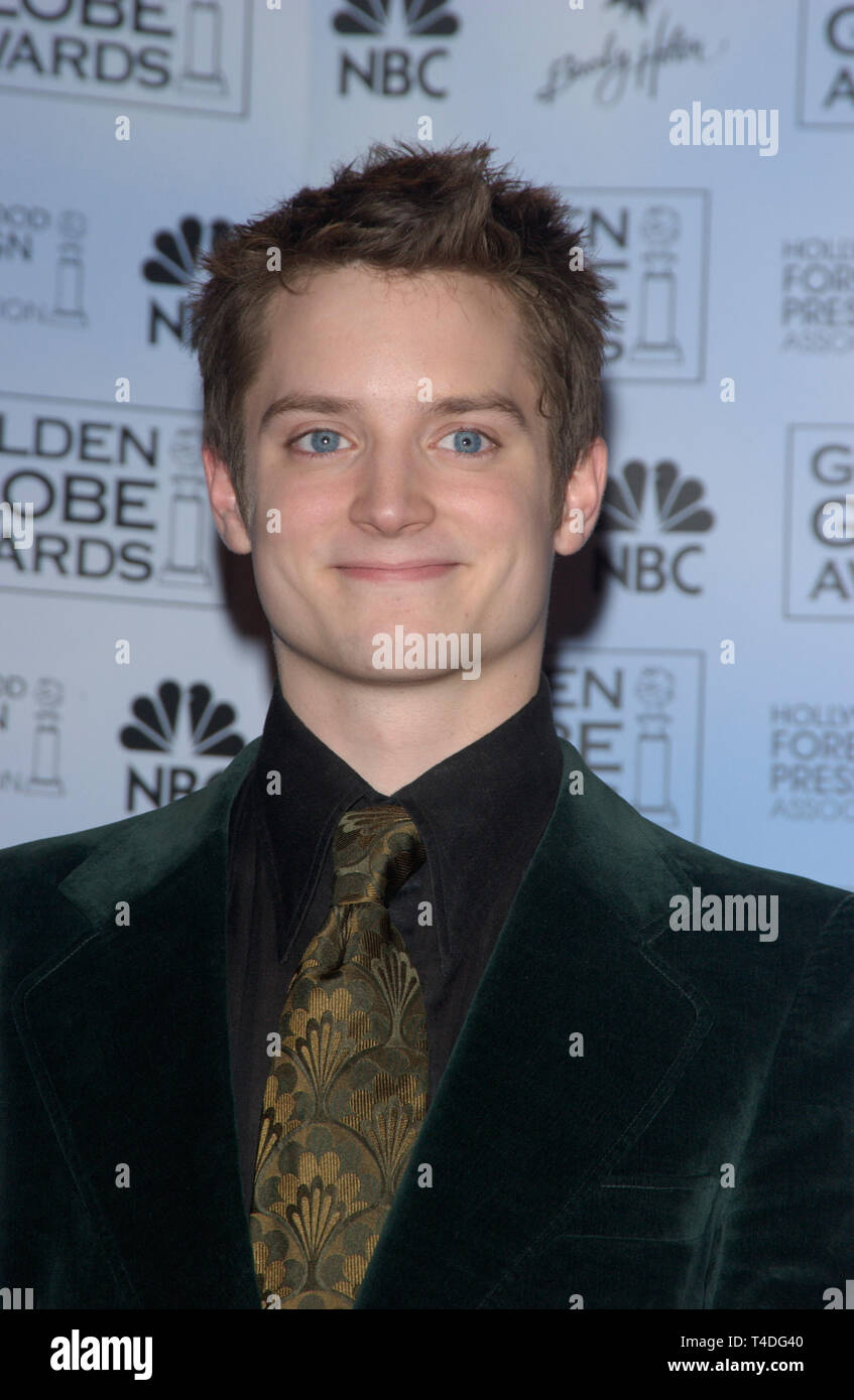 LOS ANGELES, CA. January 25, 2004: ELIJAH WOODS at the 61st Annual ...