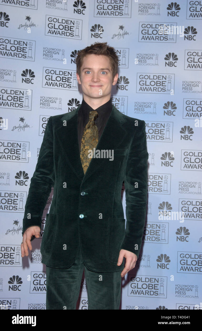 LOS ANGELES, CA. January 25, 2004: ELIJAH WOODS at the 61st Annual ...