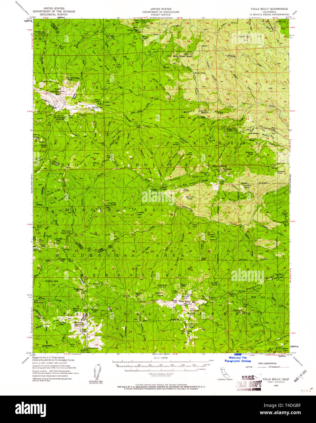 Yolla bolly hi-res stock photography and images - Alamy