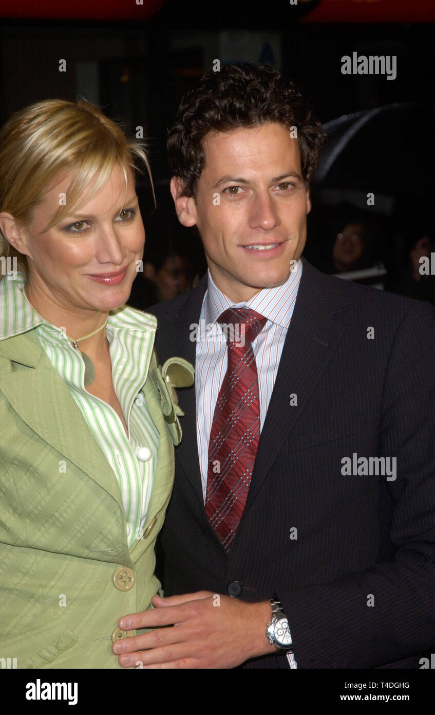 LOS ANGELES, CA. February 02, 2004: Actor IOAN GRUFFUDD & actress ALICE ...