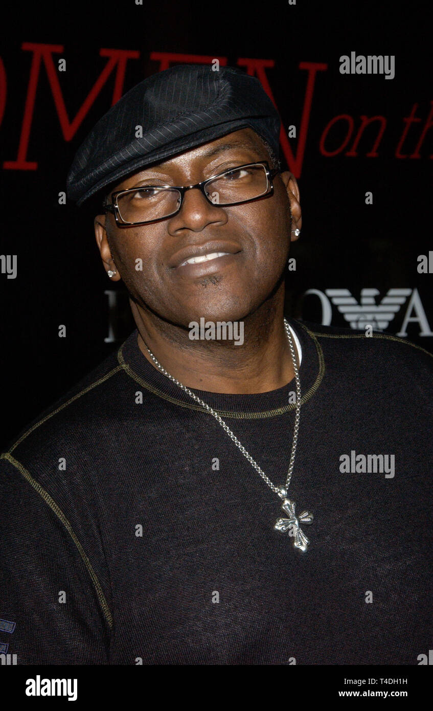 LOS ANGELES, CA. February 05, 2004: Singer RANDY JACKSON at party at ...